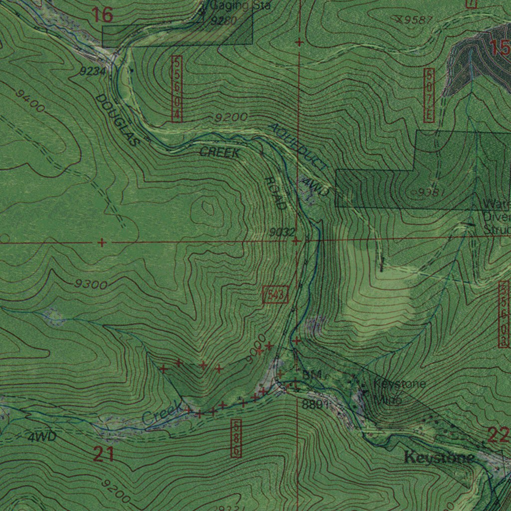 WY-KEYSTONE: GeoChange 1958-2012 Map by Western Michigan University ...
