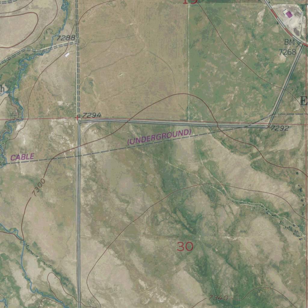 WY-ELK MOUNTAIN: GeoChange 1955-2012 Map by Western Michigan University ...
