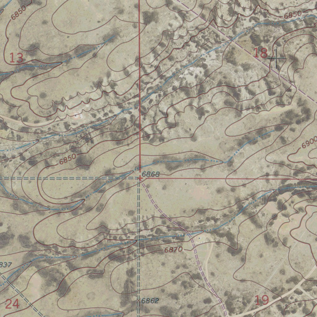WY-MONUMENT LAKE: GeoChange 1965-2012 Map by Western Michigan ...