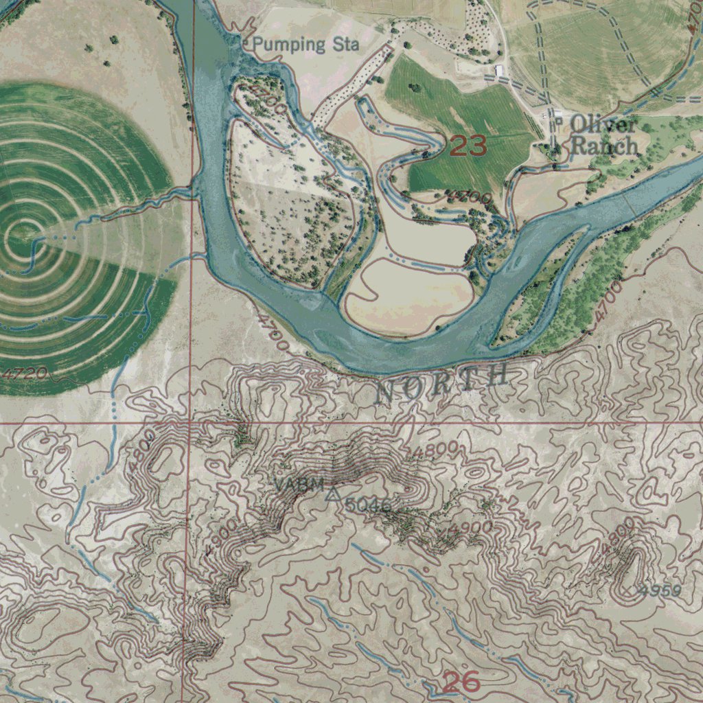 WY-ORIN: GeoChange 1947-2012 Map by Western Michigan University ...