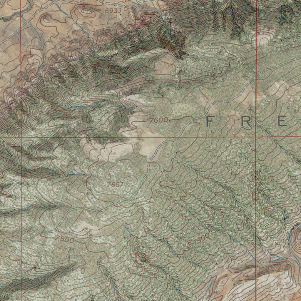 WY-WINDY HILL: GeoChange 1959-2012 Map by Western Michigan University ...