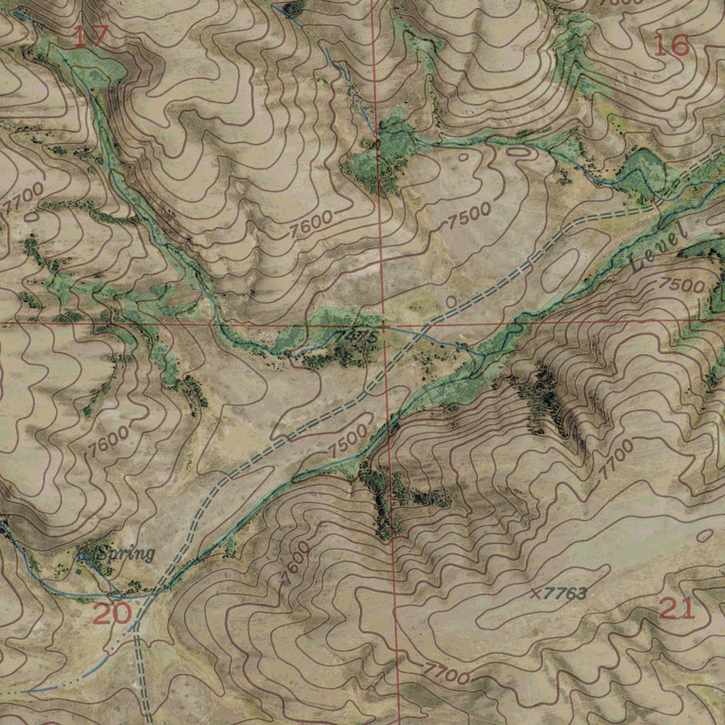 WY-RADIUM SPRINGS: GeoChange 1949-2012 Map by Western Michigan ...