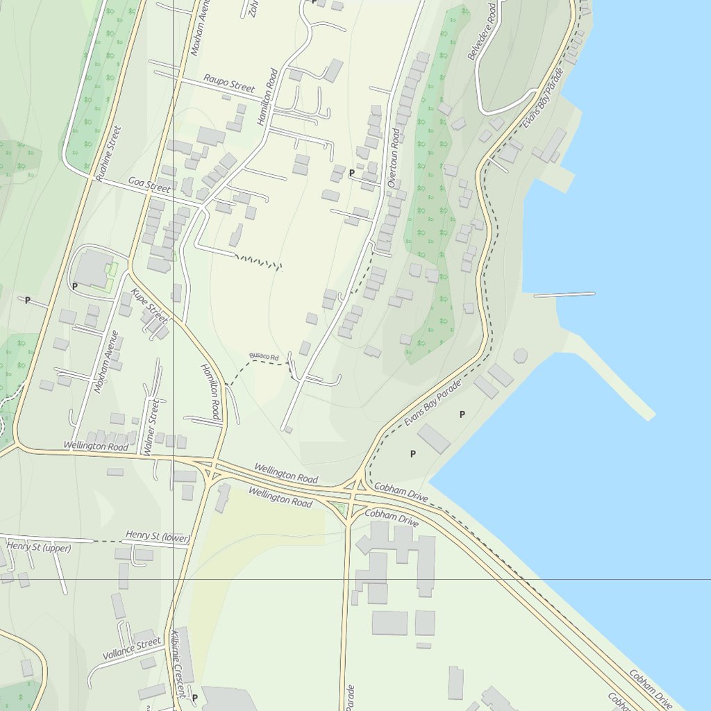 Wellington NZ Street Map by Paul Johnson - Offline Maps | Avenza Maps
