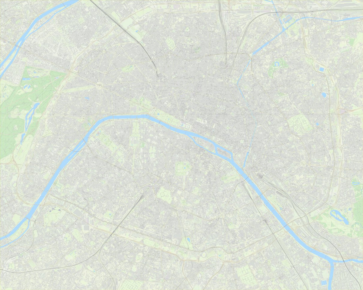 Paris Tourist Street Map by Paul Johnson - Offline Maps | Avenza Maps