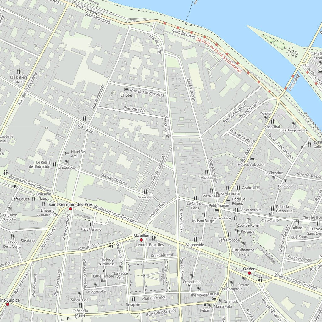 Paris Tourist Street Map by Paul Johnson - Offline Maps | Avenza Maps