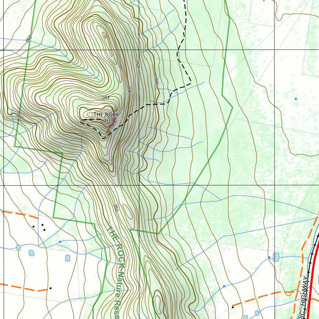 8327-3N THE ROCK Map by nswtopo | Avenza Maps