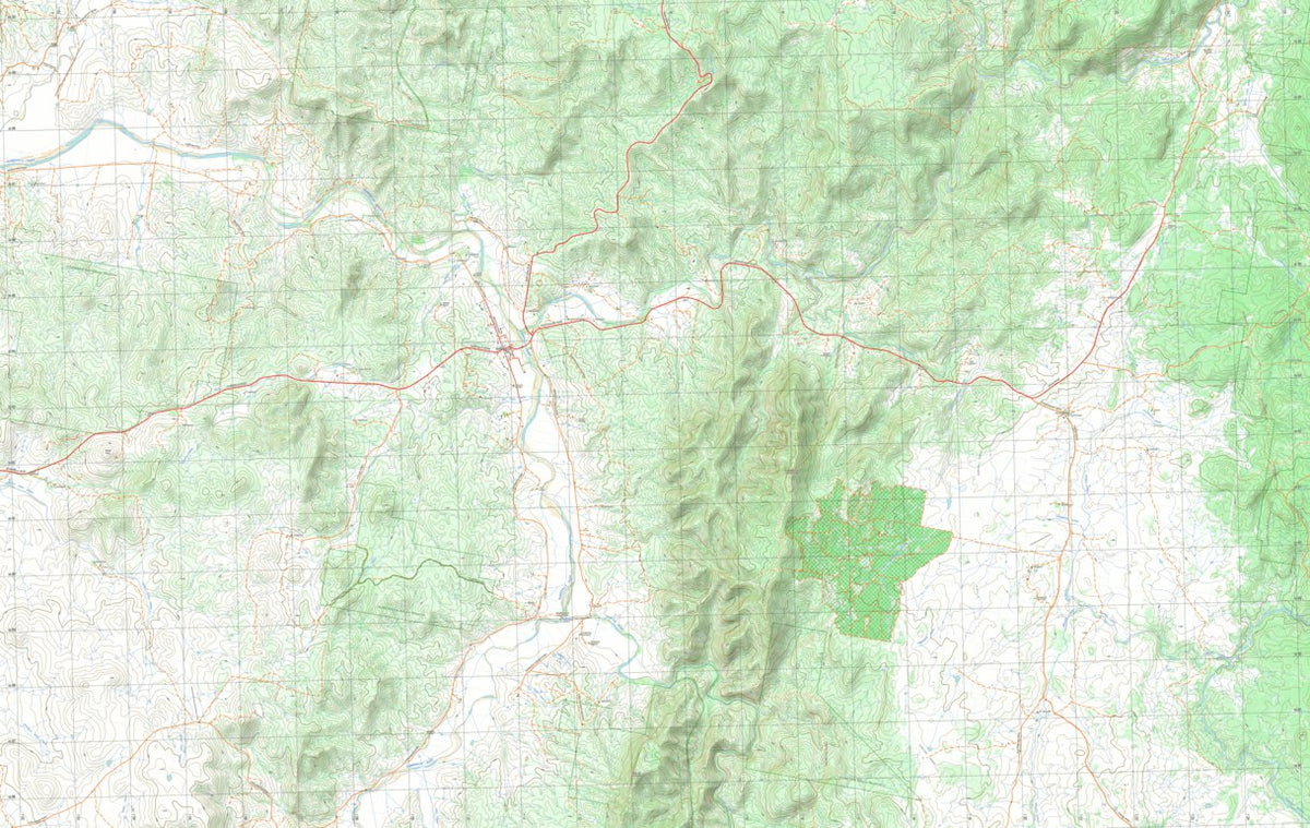 8725-1S NUMERALLA Map by nswtopo | Avenza Maps