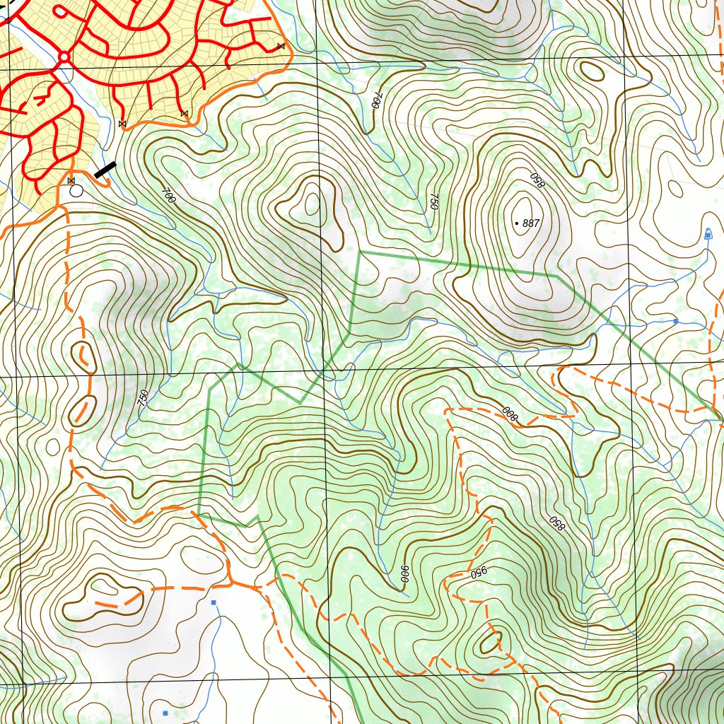 8727-3S TUGGERANONG Map by nswtopo | Avenza Maps