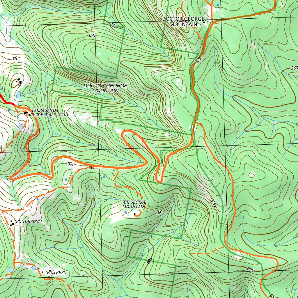 8824-1S BEGA Map by nswtopo | Avenza Maps