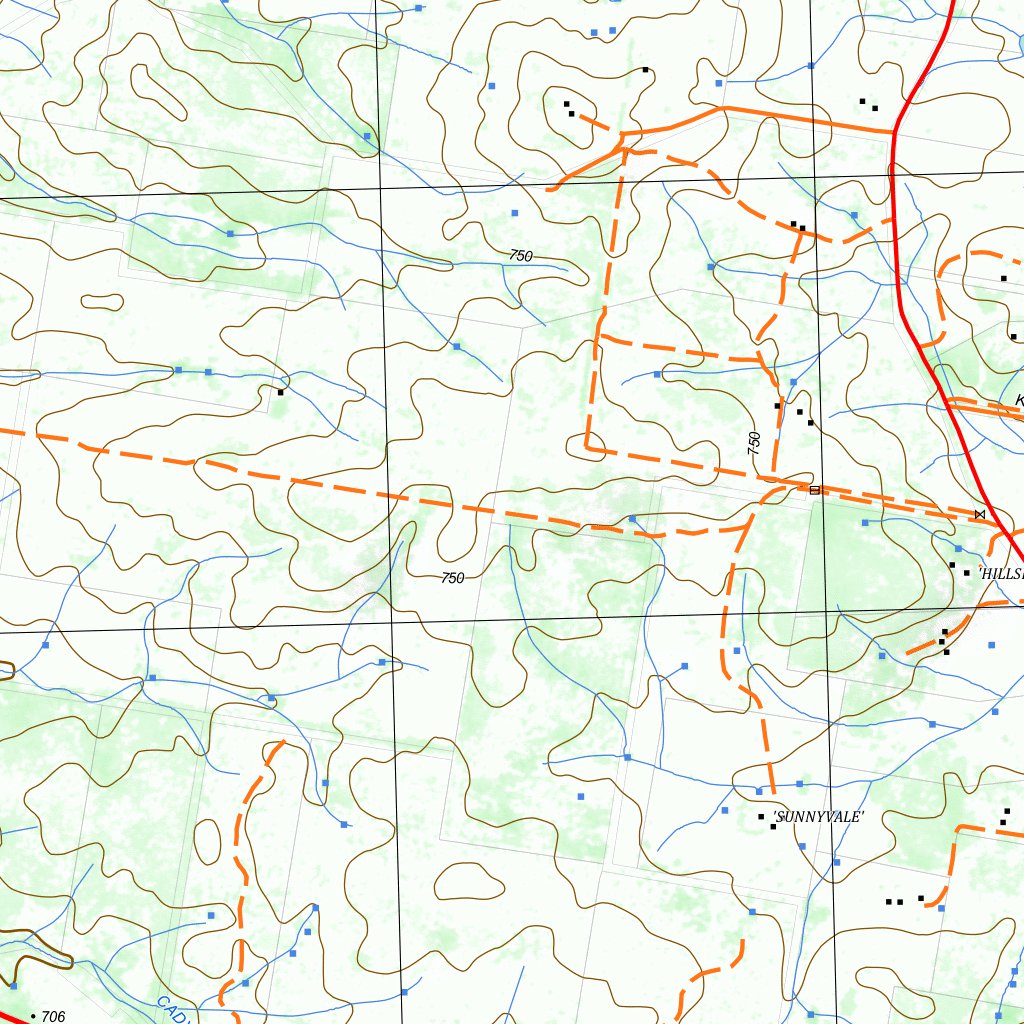 8828-4S KINGSDALE Map by nswtopo | Avenza Maps