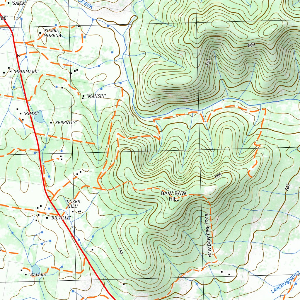 8828-4S KINGSDALE Map by nswtopo | Avenza Maps