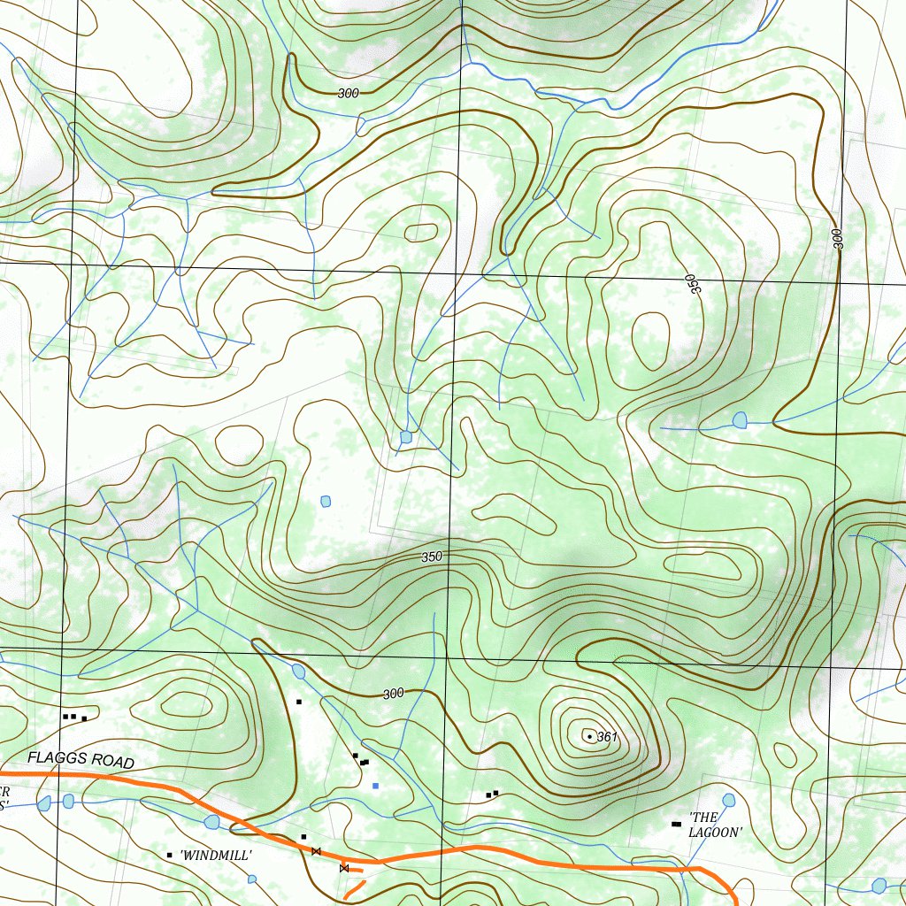 8933-1S MERRIWA Map by nswtopo | Avenza Maps