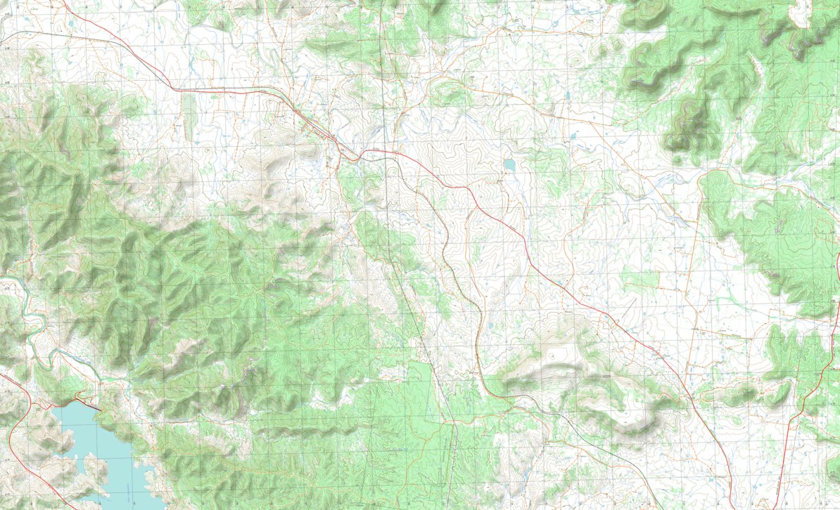 8832-1S LUE Map by nswtopo | Avenza Maps