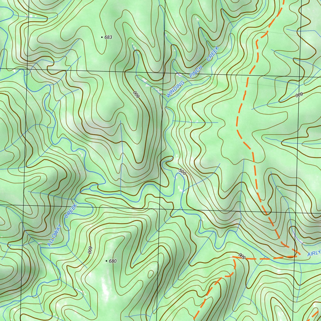 8931-4S BEN BULLEN Map by nswtopo | Avenza Maps