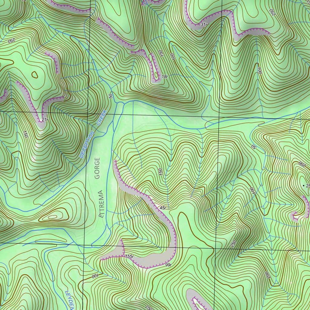8928-2N BURRIER Map by nswtopo | Avenza Maps