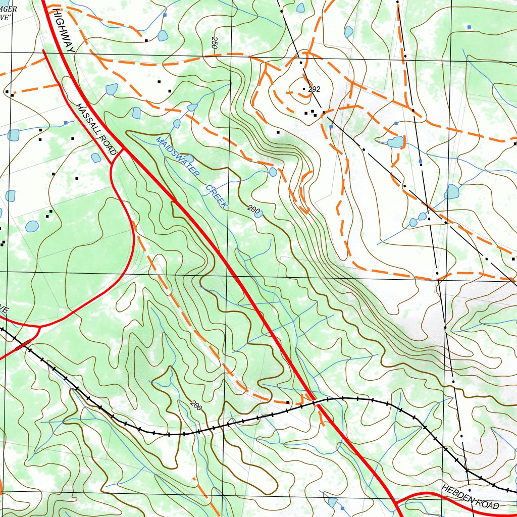 9033-2N MUSWELLBROOK Map by nswtopo | Avenza Maps