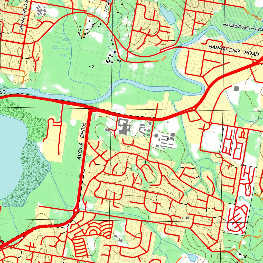 9131-2S GOSFORD Map by nswtopo | Avenza Maps
