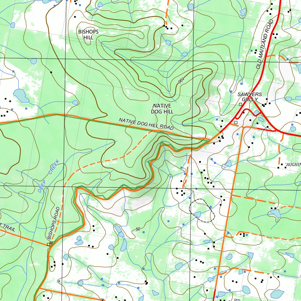 9132-2N CESSNOCK Map by nswtopo | Avenza Maps