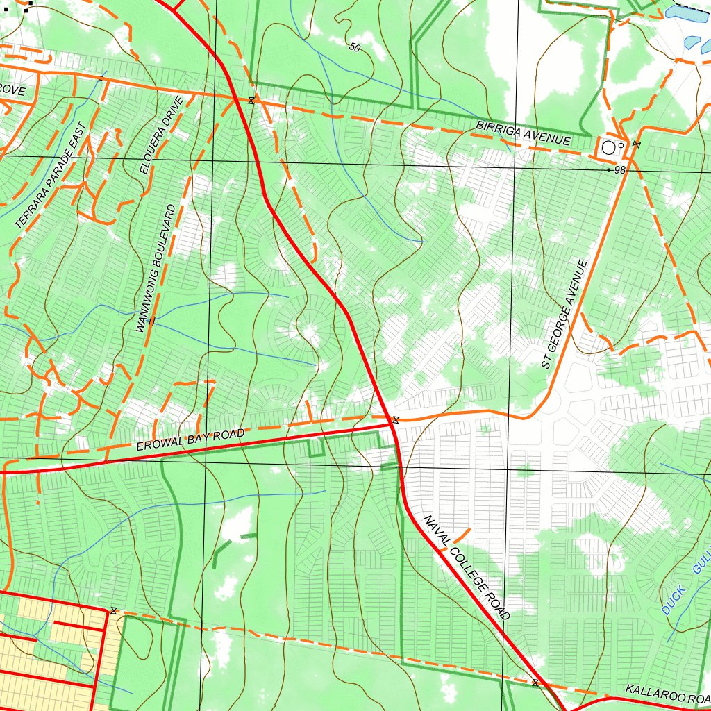 9027-4N HUSKISSON Map by nswtopo | Avenza Maps