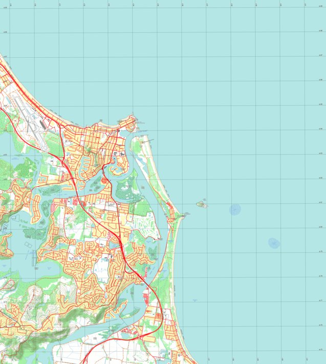 9641-4S TWEED HEADS Map by nswtopo | Avenza Maps