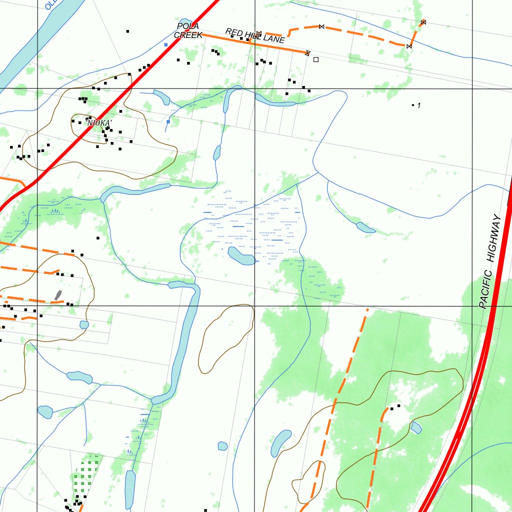 9435-1N KEMPSEY Map by nswtopo | Avenza Maps