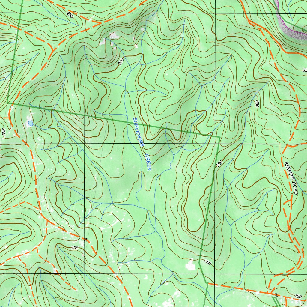 9439-4N YATES FLAT Map by nswtopo | Avenza Maps