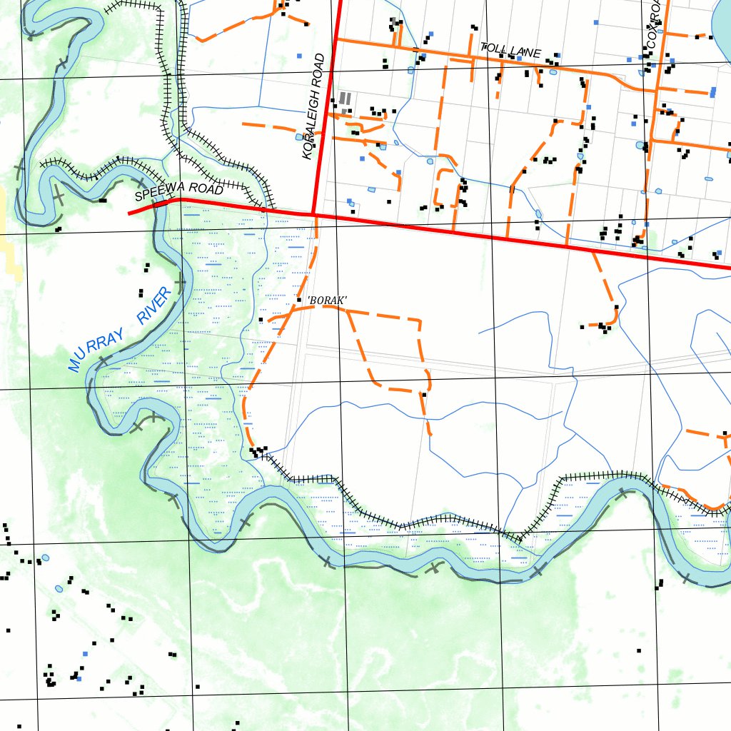 7527-N TOOLEYBUC Map by nswtopo | Avenza Maps