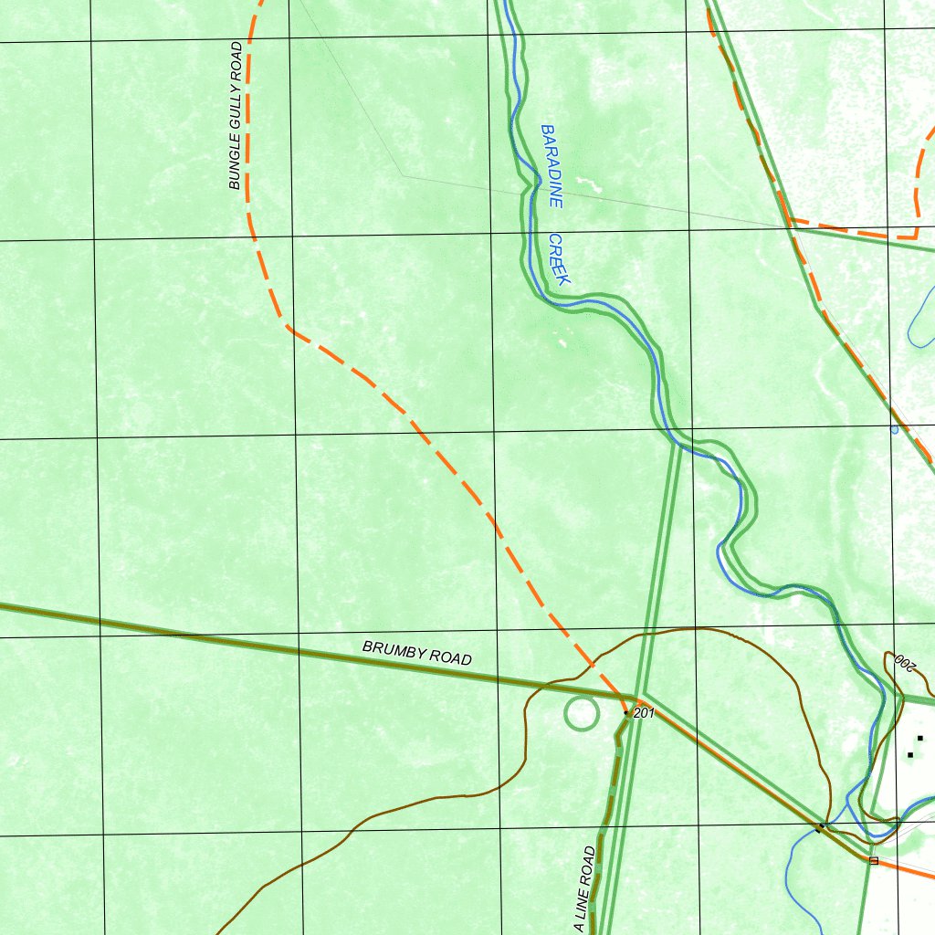 8636-N GWABEGAR Map by nswtopo | Avenza Maps