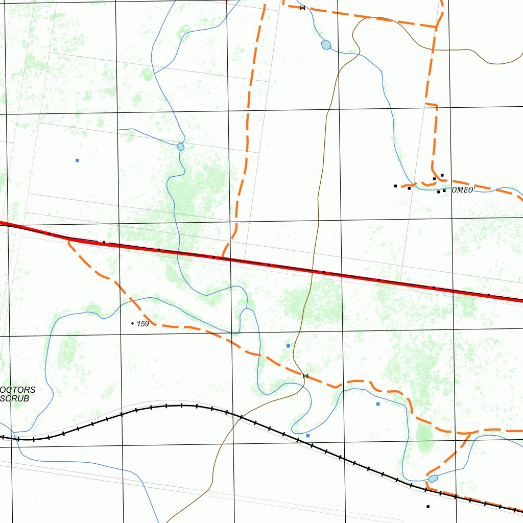 8637-N BURREN JUNCTION Map by nswtopo | Avenza Maps