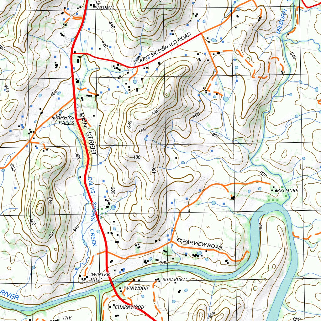 8630-S COWRA Map by nswtopo | Avenza Maps