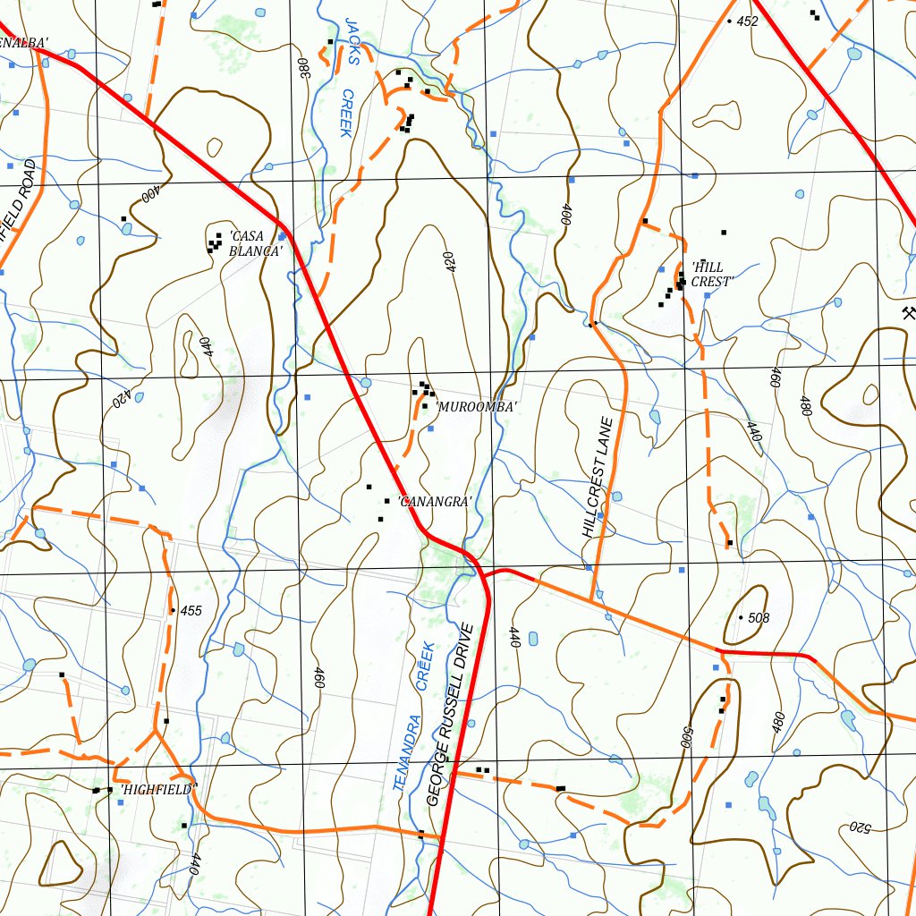 8630-N CANOWINDRA Map by nswtopo | Avenza Maps