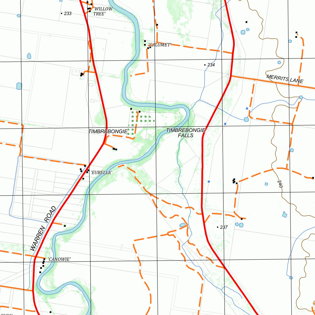 8533-N NARROMINE Map by nswtopo | Avenza Maps
