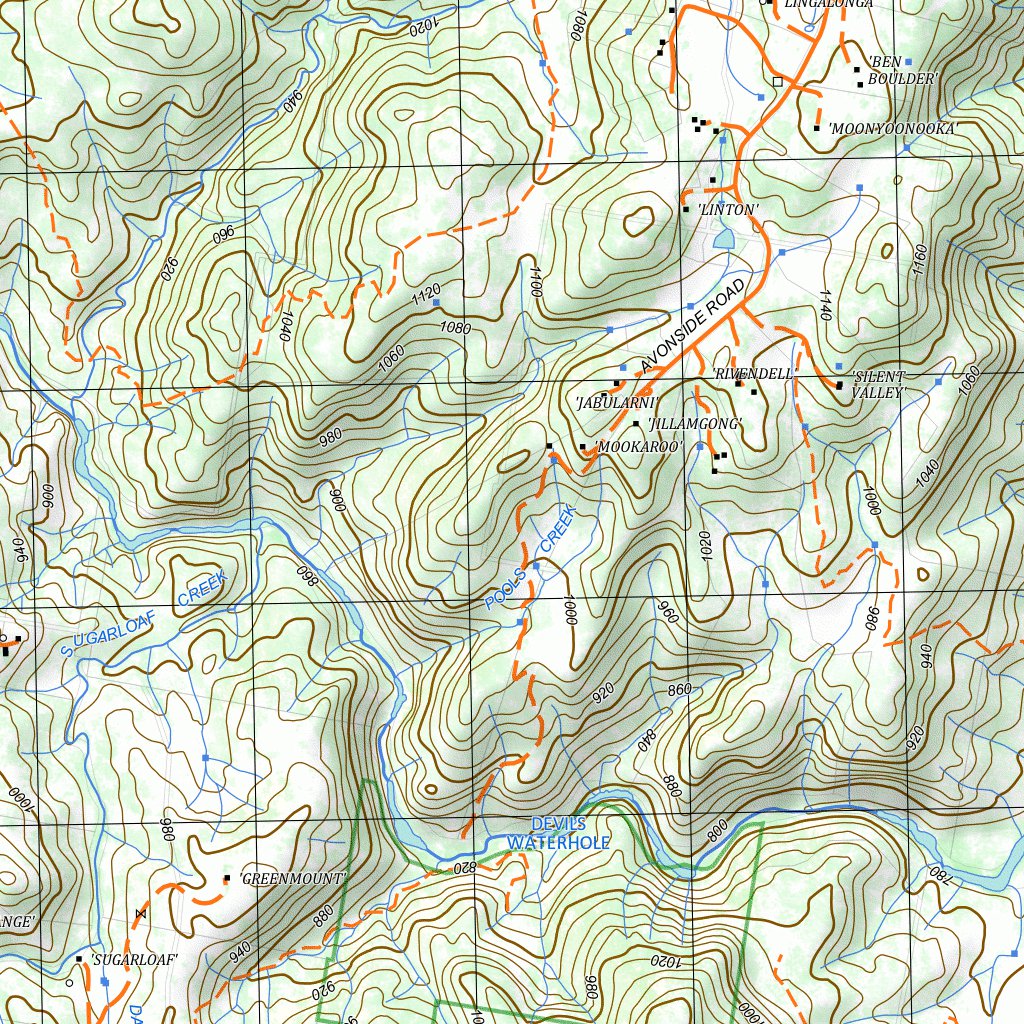 8625-S BERRIDALE Map by nswtopo | Avenza Maps