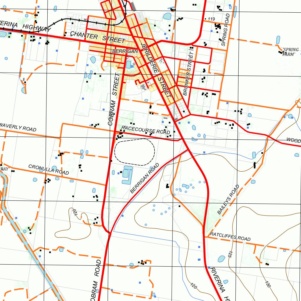 8026-N BERRIGAN Map by nswtopo | Avenza Maps