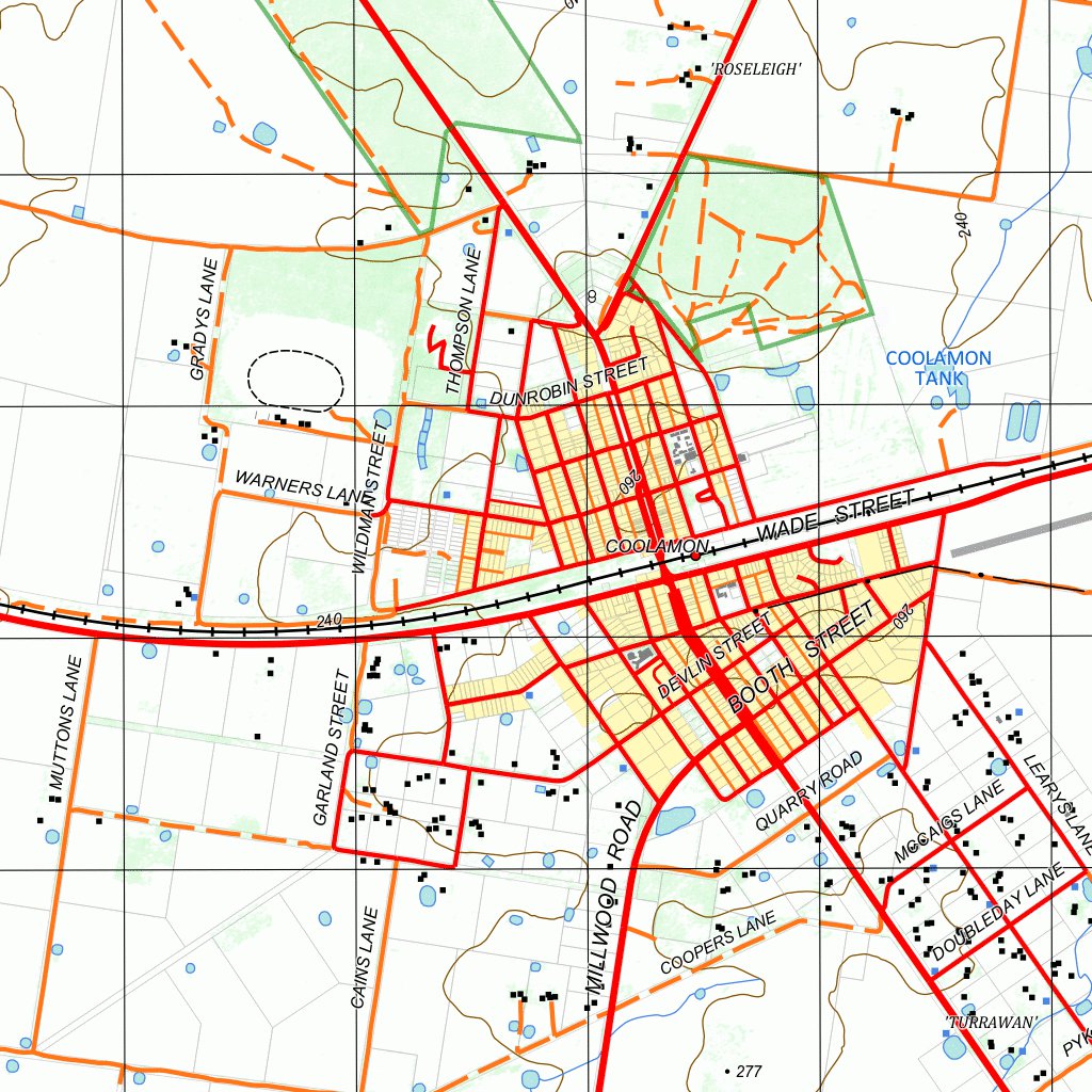 8328-S COOLAMON Map by nswtopo | Avenza Maps