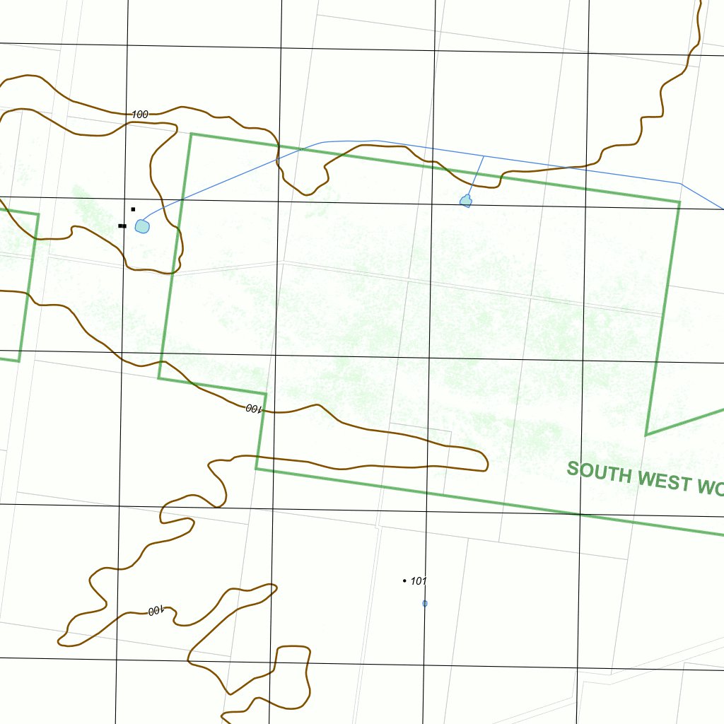 7927-N STEAM PLAINS Map by nswtopo | Avenza Maps