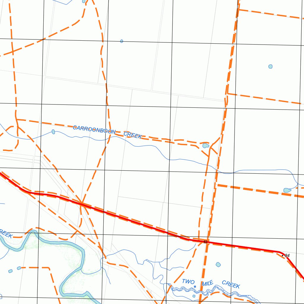 7827-N WANGANELLA Map by nswtopo | Avenza Maps