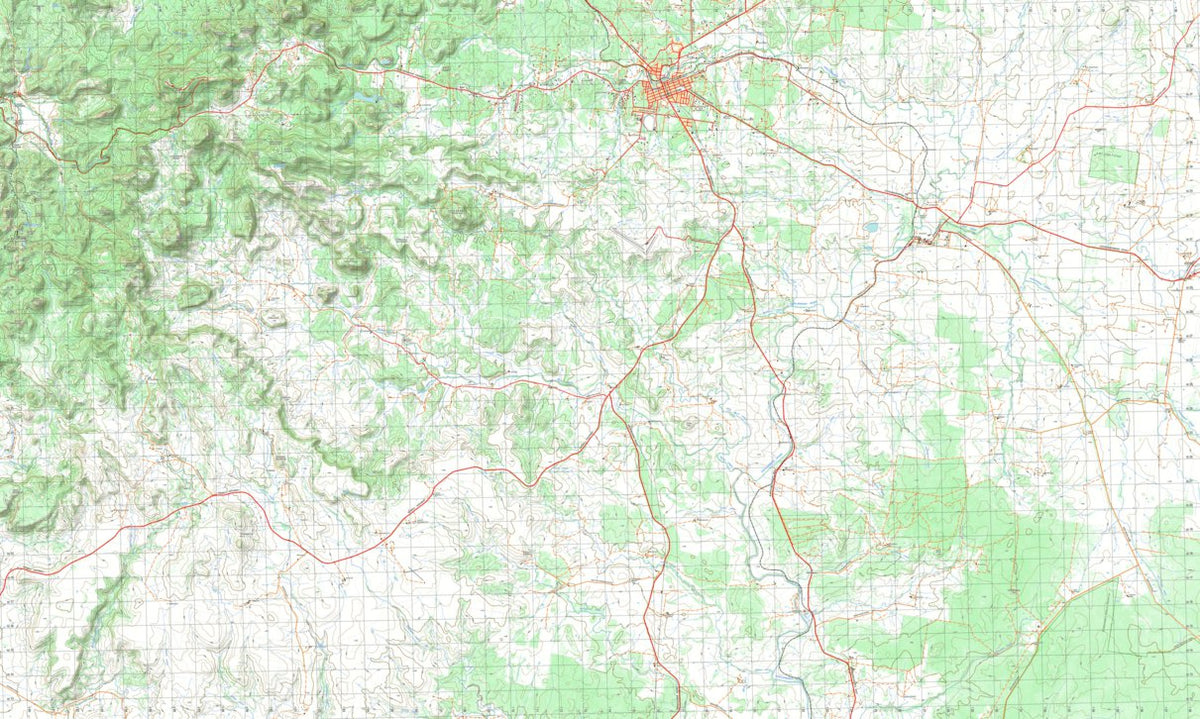 8735-S COONABARABRAN Map by nswtopo | Avenza Maps