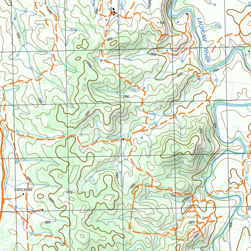 8729-S CROOKWELL Map by nswtopo | Avenza Maps