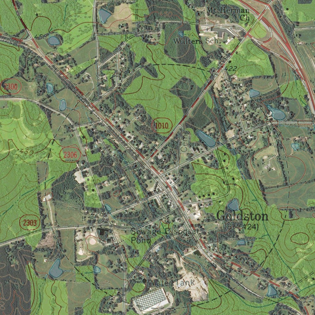 NC-GOLDSTON: GeoChange 1965-2012 Map by Western Michigan University ...