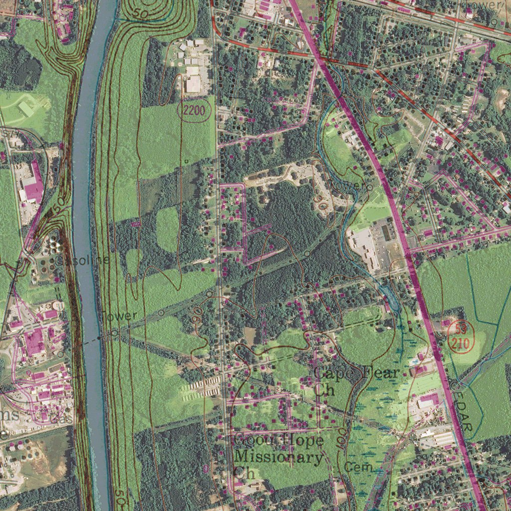 NC-VANDER: GeoChange 1947-2012 Map by Western Michigan University ...