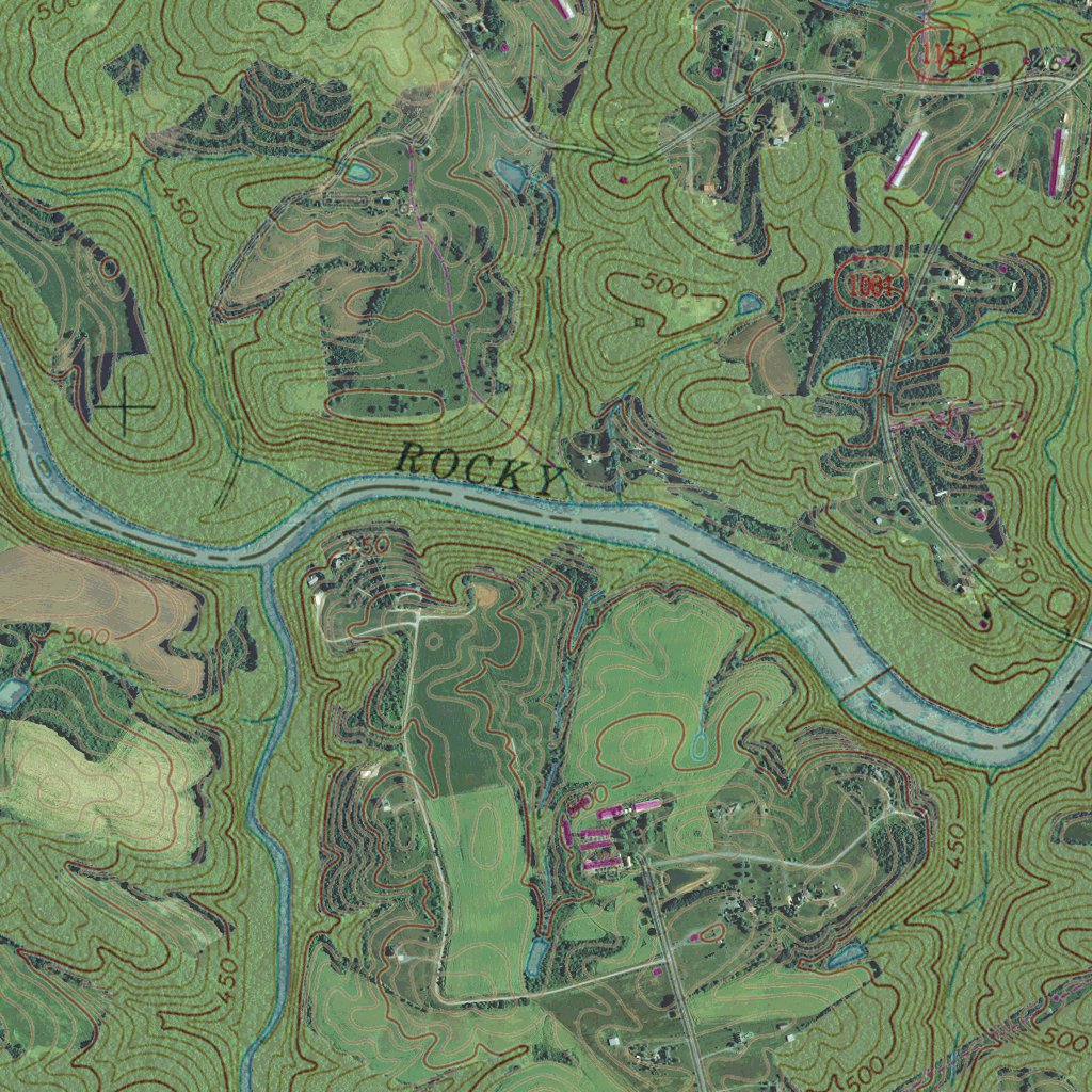 NC-STANFIELD: GeoChange 1969-2012 Map by Western Michigan University ...