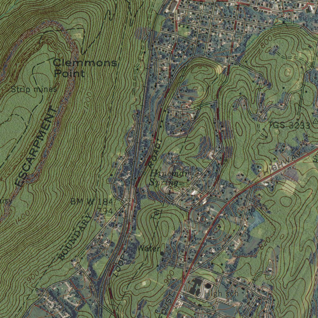 TN-SODDY: GeoChange 1968-2012 Map by Western Michigan University ...