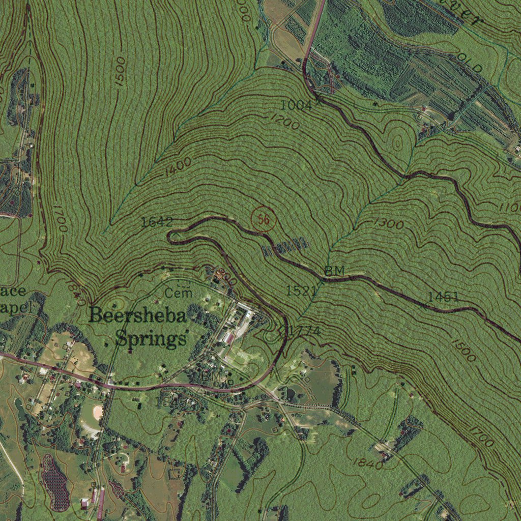 TN-ALTAMONT: GeoChange 1954-2012 Map by Western Michigan University ...
