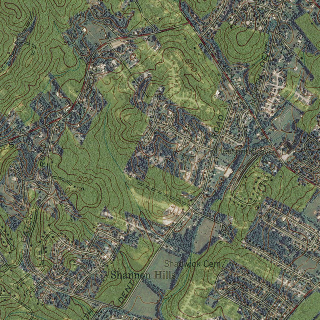 TN-DAISY: GeoChange 1974-2012 Map by Western Michigan University ...