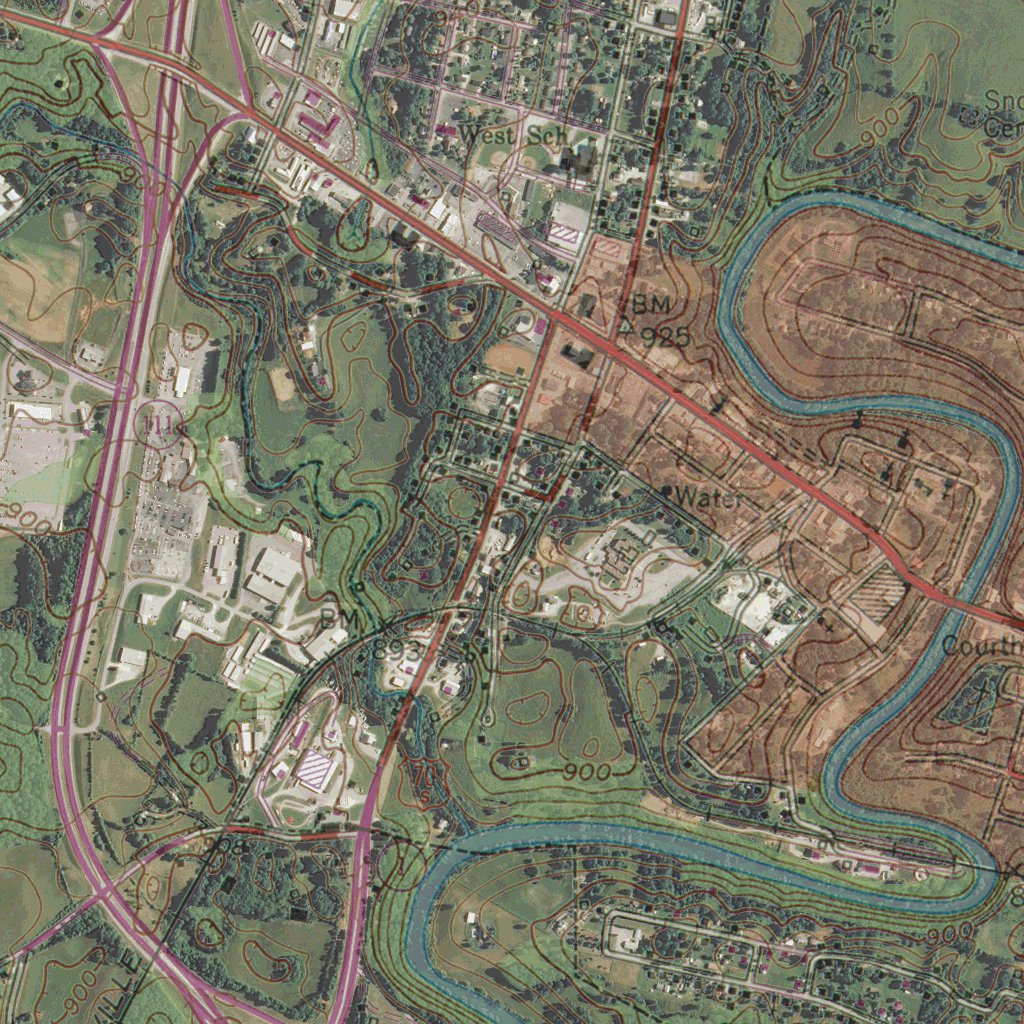 TN-SPARTA: GeoChange 1951-2012 Map by Western Michigan University ...