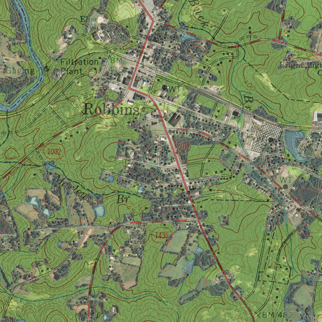 NC-ROBBINS: GeoChange 1973-2012 Map by Western Michigan University ...