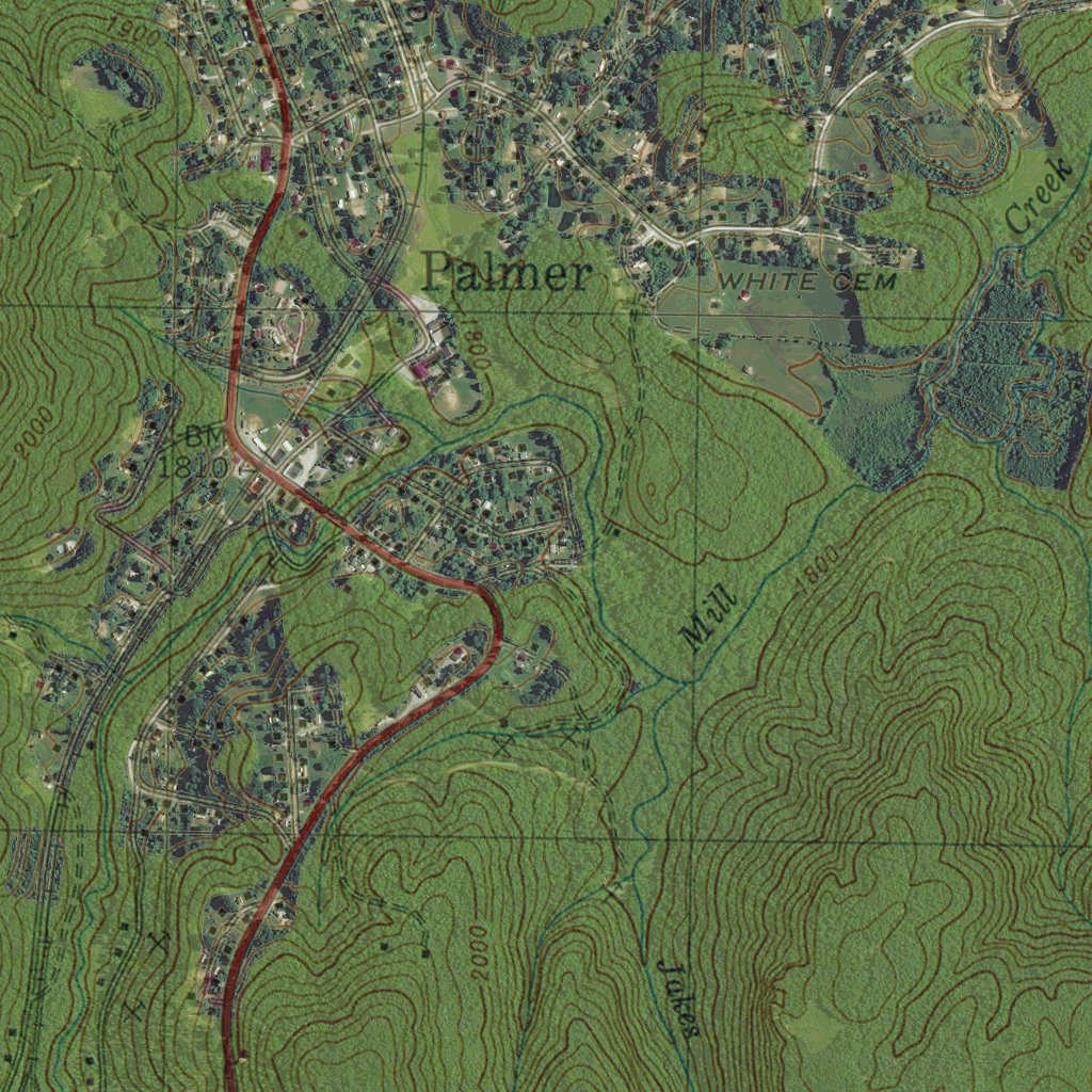 TN-PALMER: GeoChange 1947-2012 Map by Western Michigan University ...