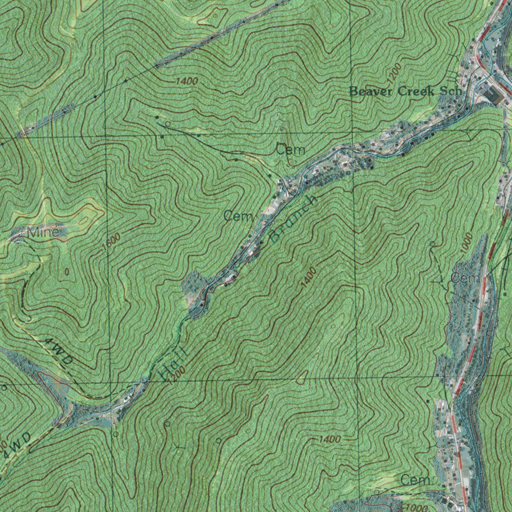 KY-KITE: GeoChange 1952-2012 Map by Western Michigan University ...