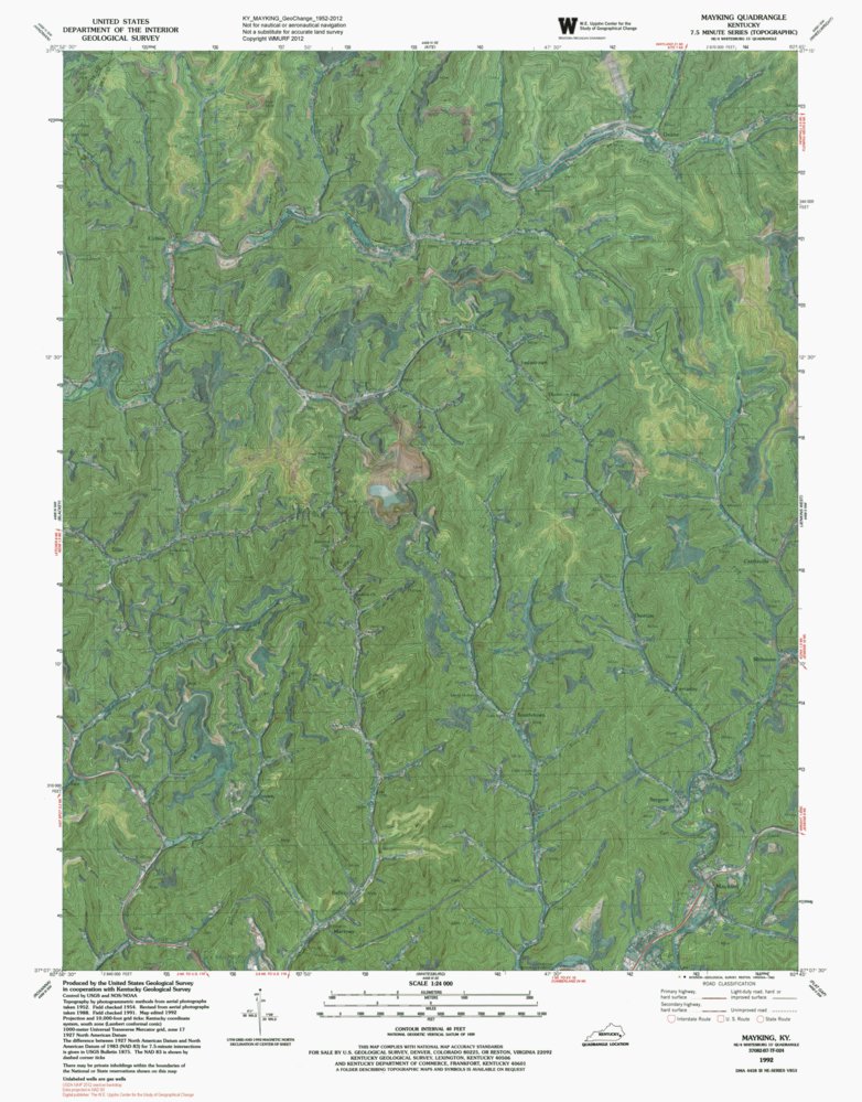 KY-MAYKING: GeoChange 1952-2012 Map by Western Michigan University ...